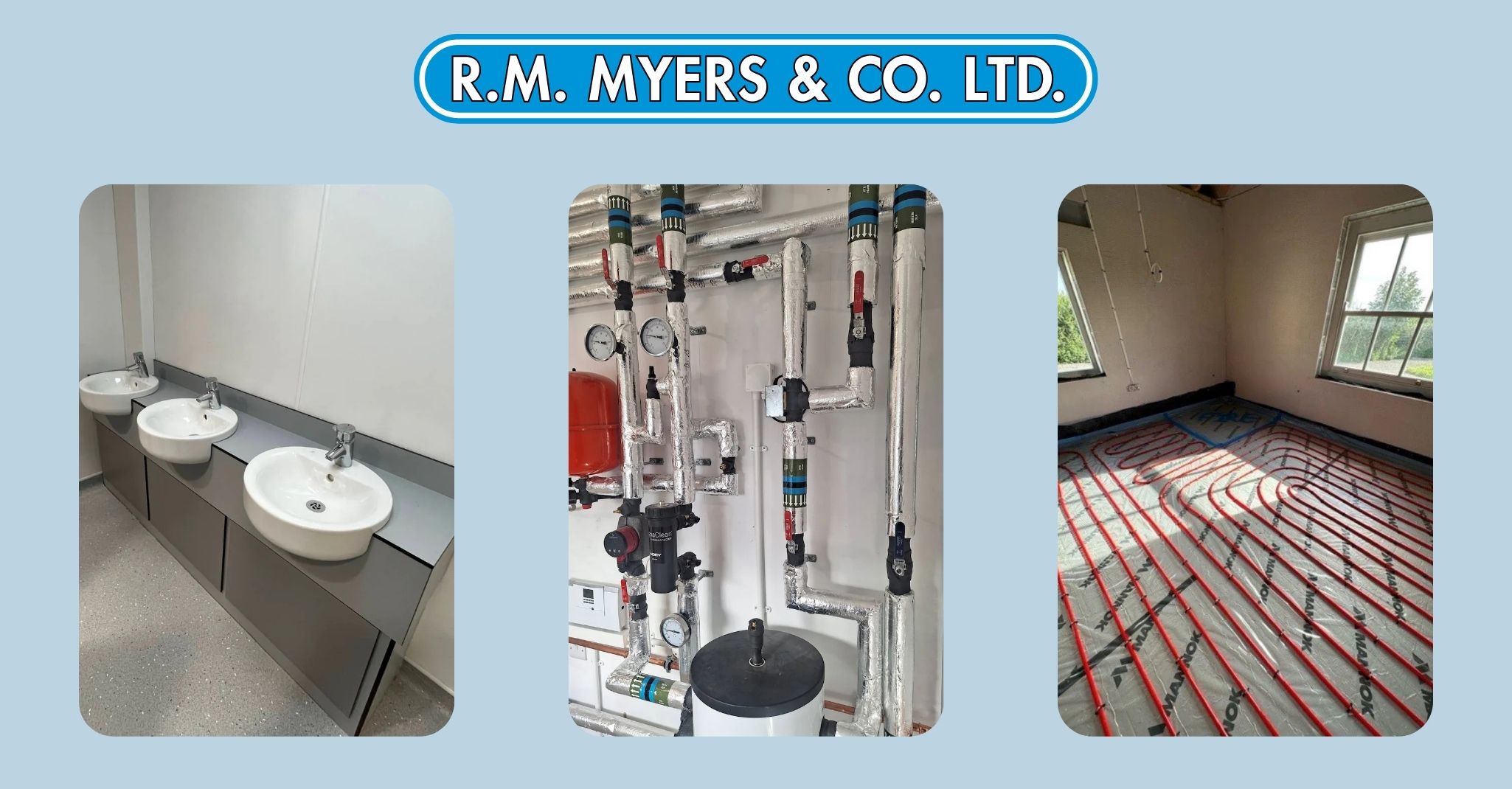 Retail & Leisure Heating, Plumbing, and Mechanical Services | R M Myers